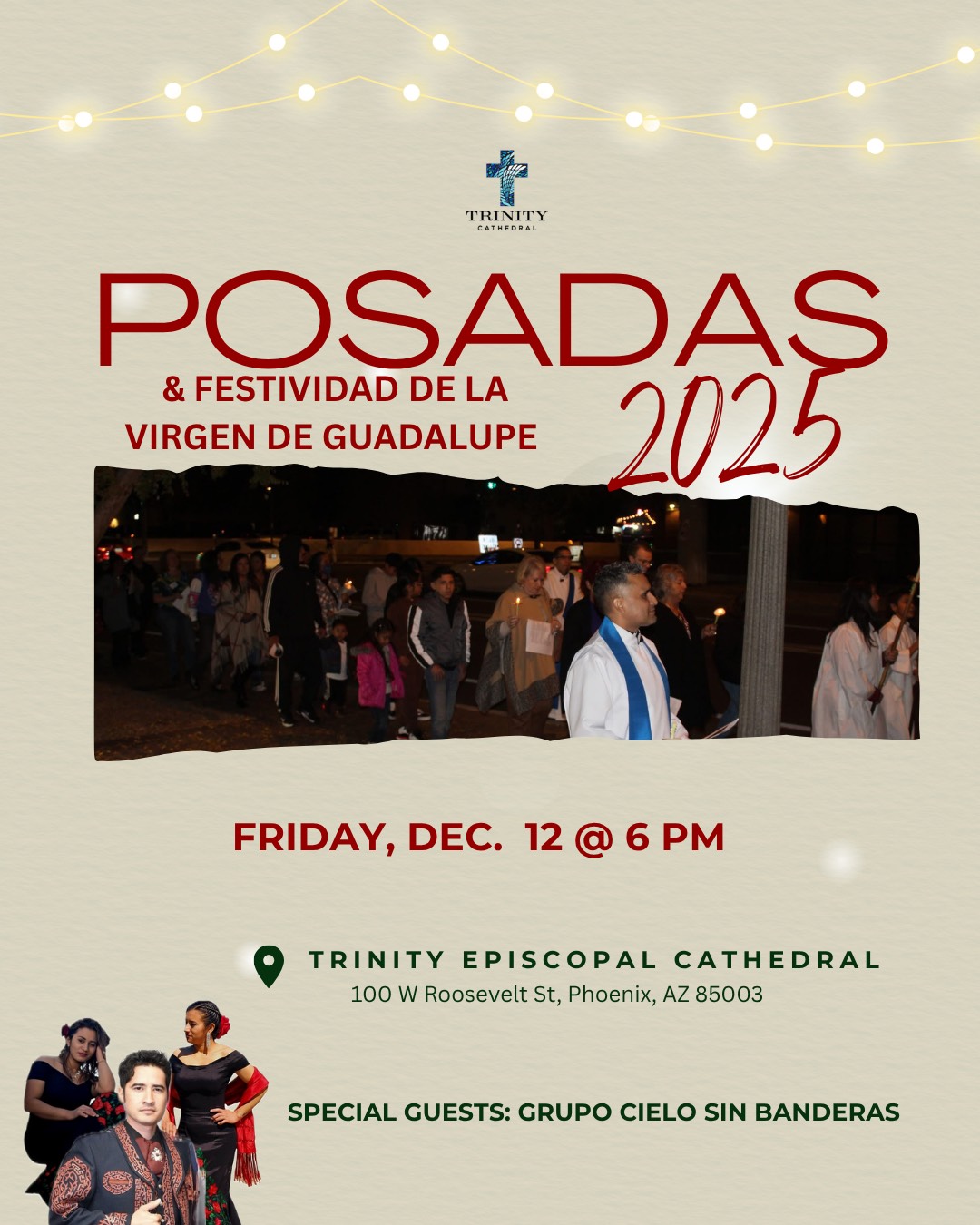 Posada & Virgin of Guadalupe Celebration – Trinity Episcopal Cathedral